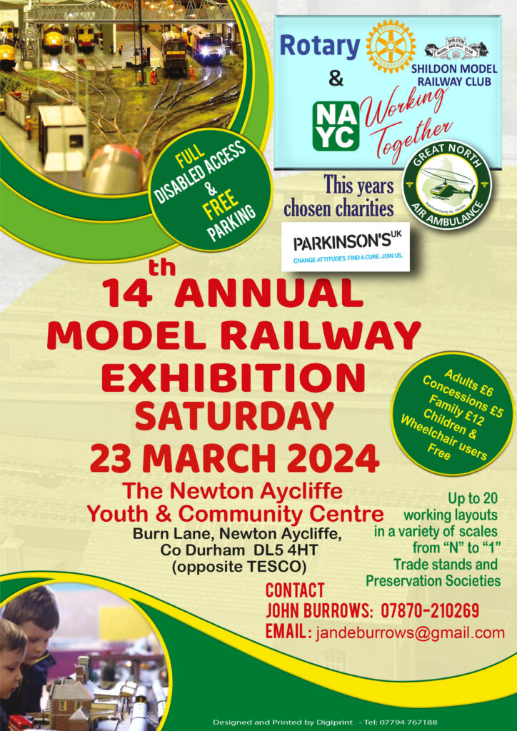 Dates for your Diary – Rotary Great Aycliffe